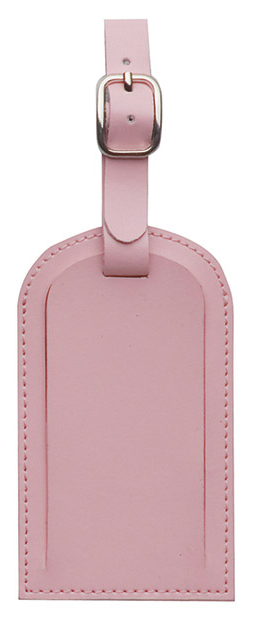 Coloured Luggage Tag - Pink 9161P - Promote It