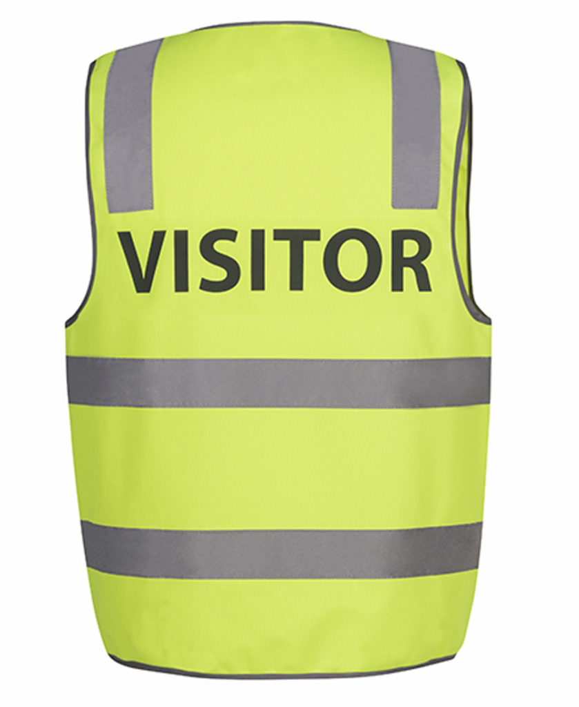JB'S HI VIS D+N SAFETY VEST VISITOR 6DNS7 - Promote It