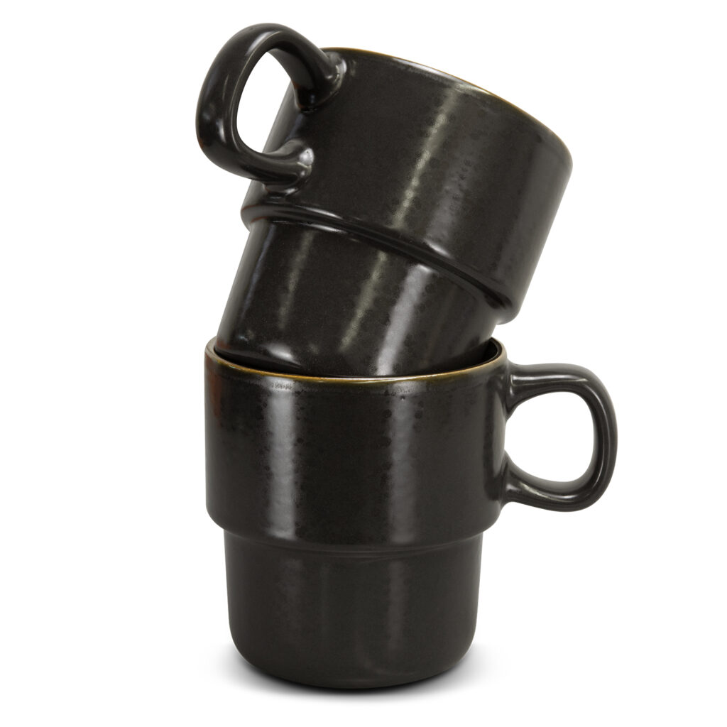 128486 - Keepsake Stackable Coffee Cup - Set of 2 - Promote It